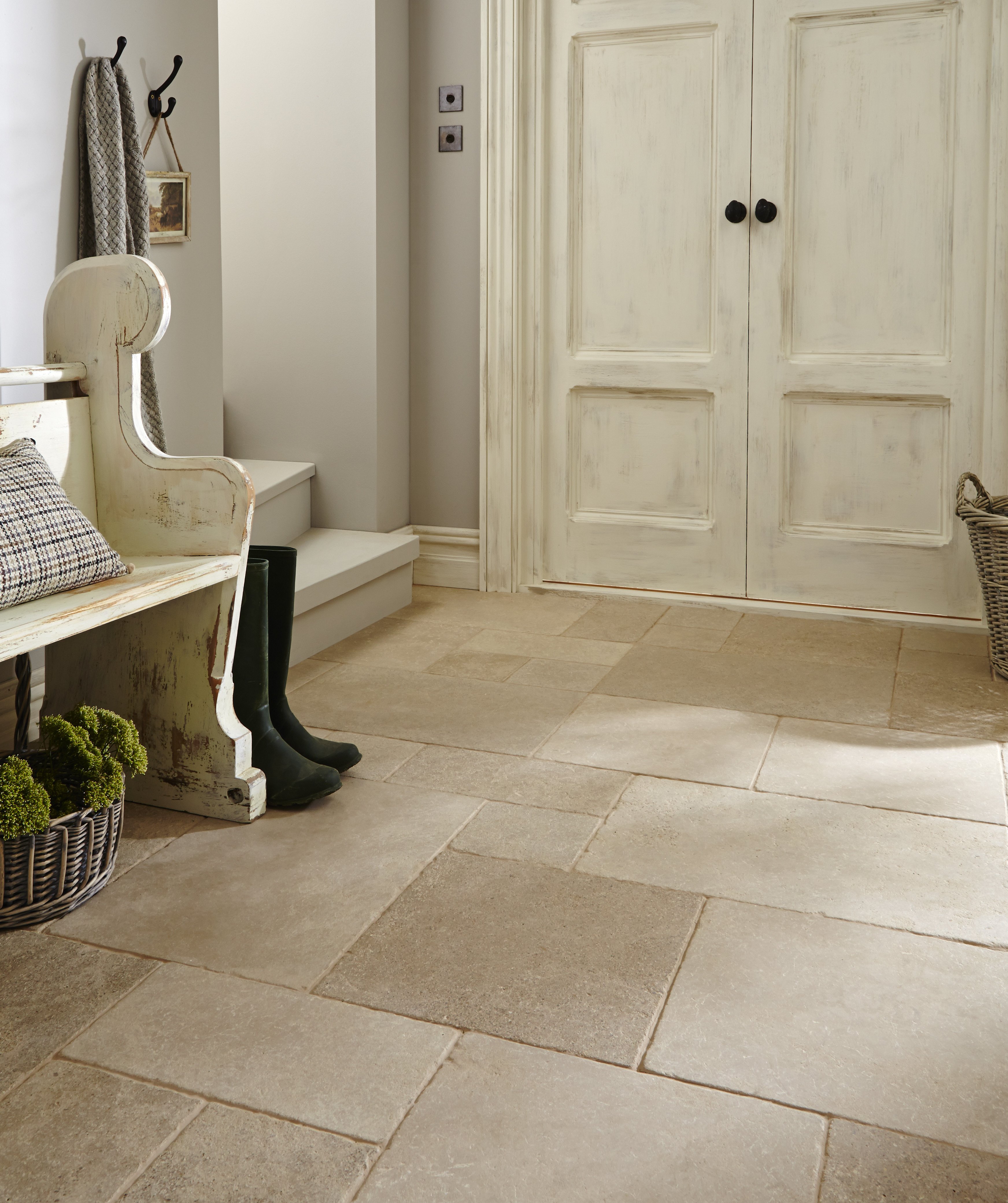 Grey Limestone Natural Stone Tiles | Topps Tiles