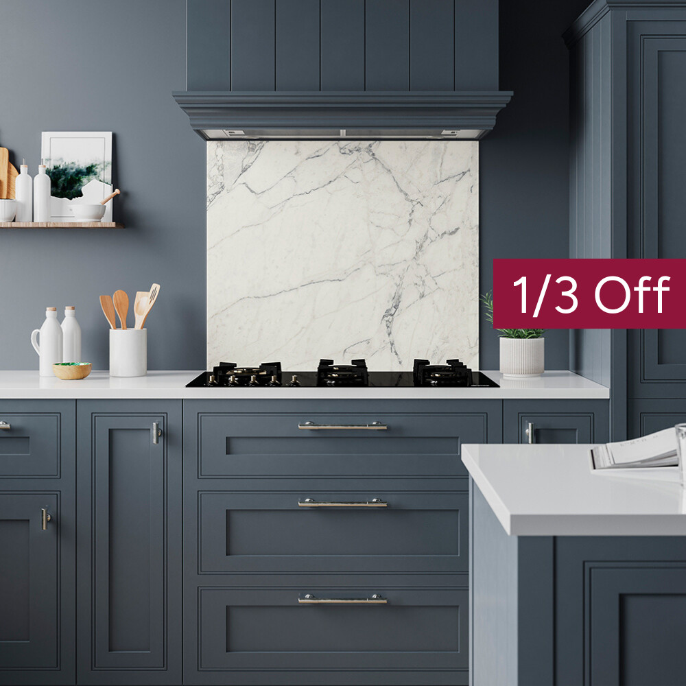 Marble Splashback | Porcelain Splashbacks | Topps Tiles