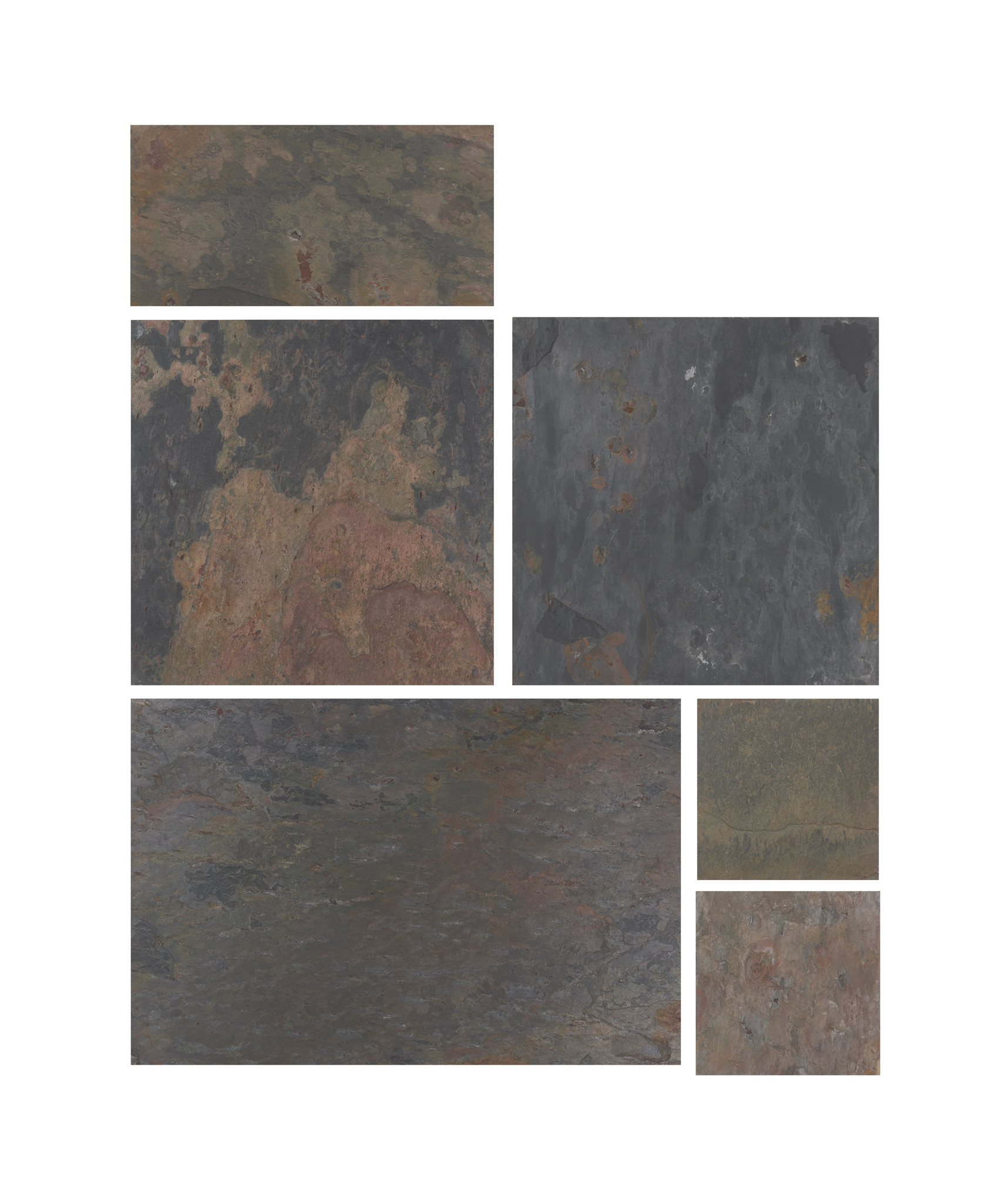 Modular Slate Floor Tiles