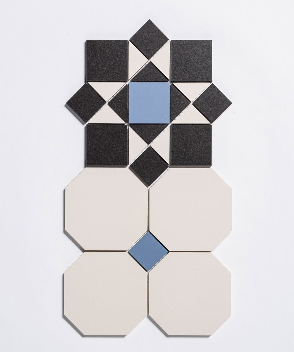 Victorian Flooring™ Hinwick Blue Tile | Topps Tiles