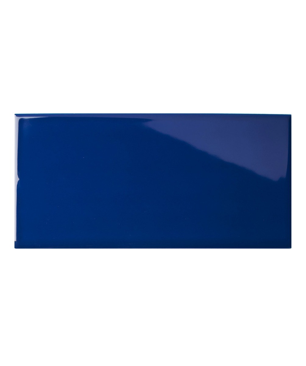 Matrix® Blue Gloss Tile (9.8cm x 19.8cm) | Topps Tiles