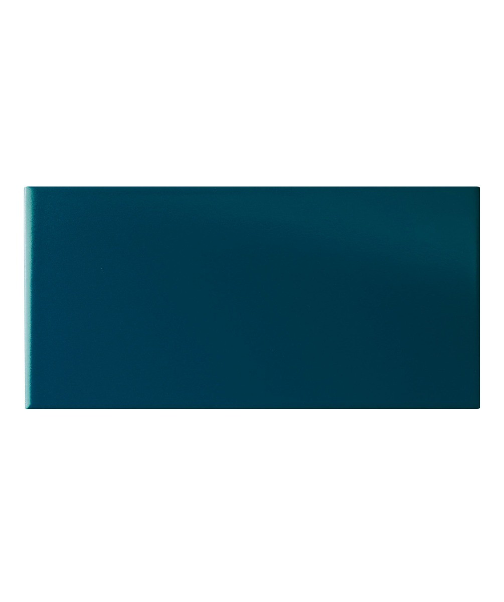 Matrix® Heritage Blue Matt Tile (9.8cm x 19.8cm) | Topps Tiles
