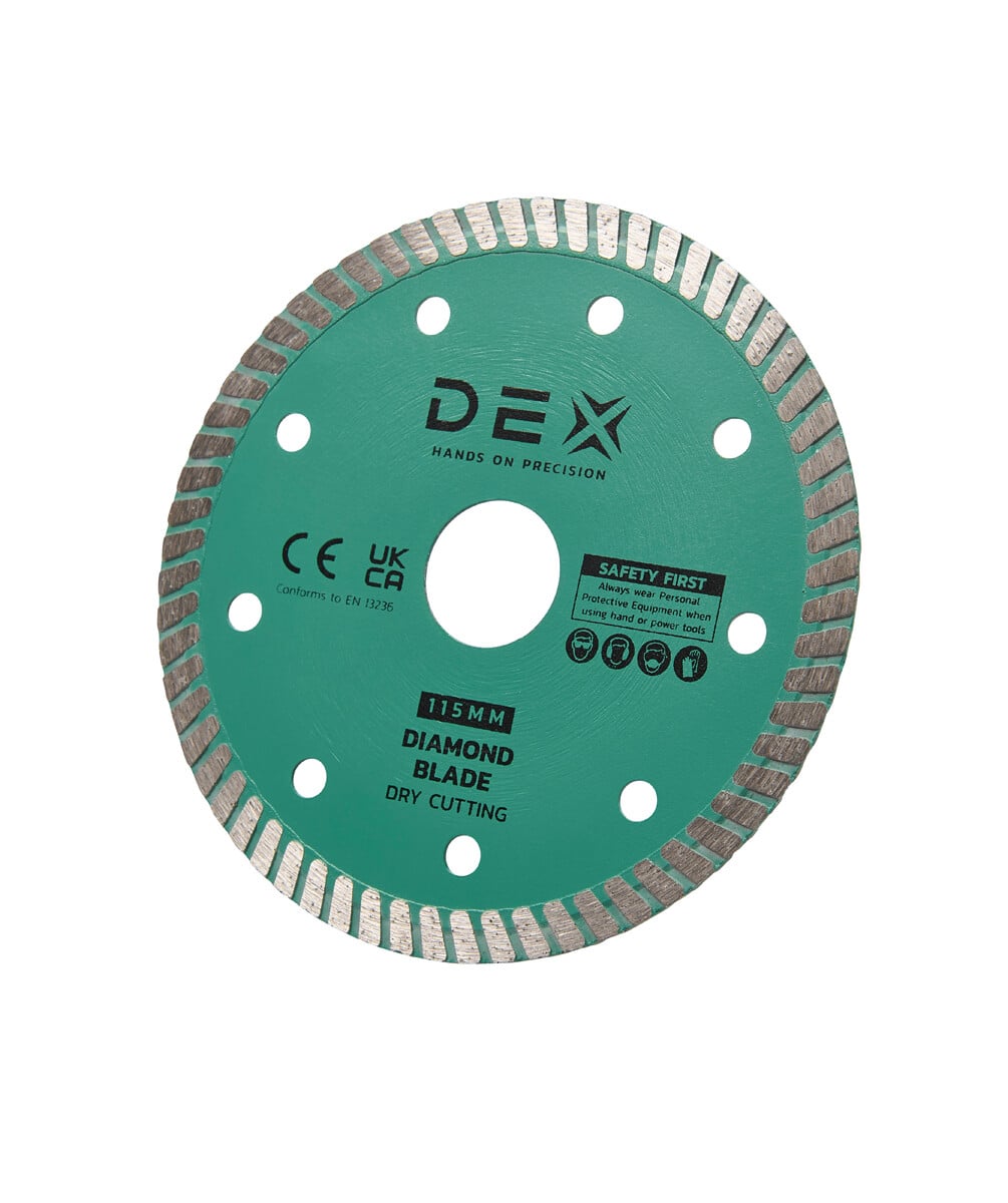 DEX Diamond Blade 115mm (Dry) | Topps Tiles
