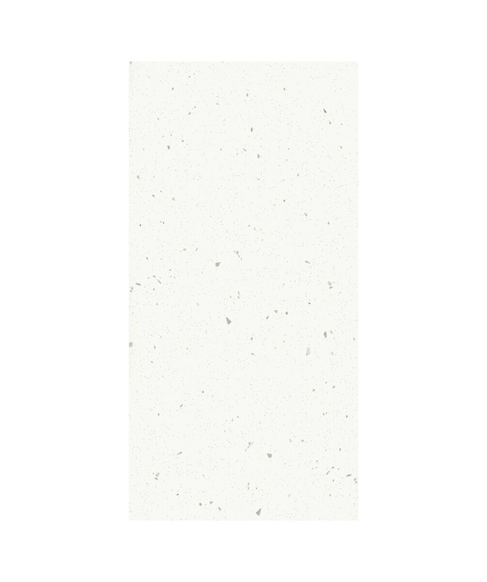 White Snow Laminate Hydrolock Wall Panel (240cm x 90cm) | Topps Tiles