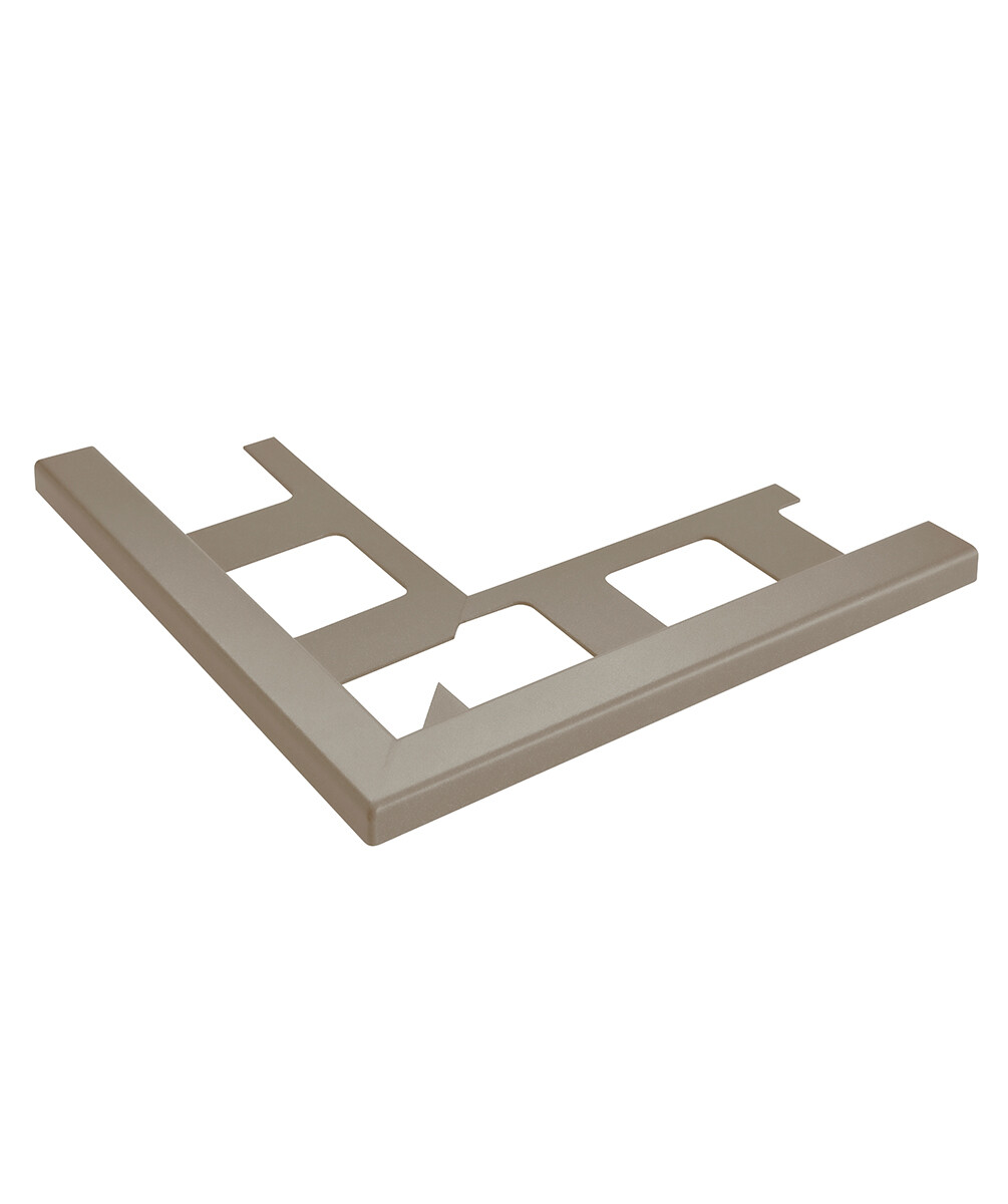 Outdoor Perimeter Corner Trim Sand Beige 20mm | Topps Tiles