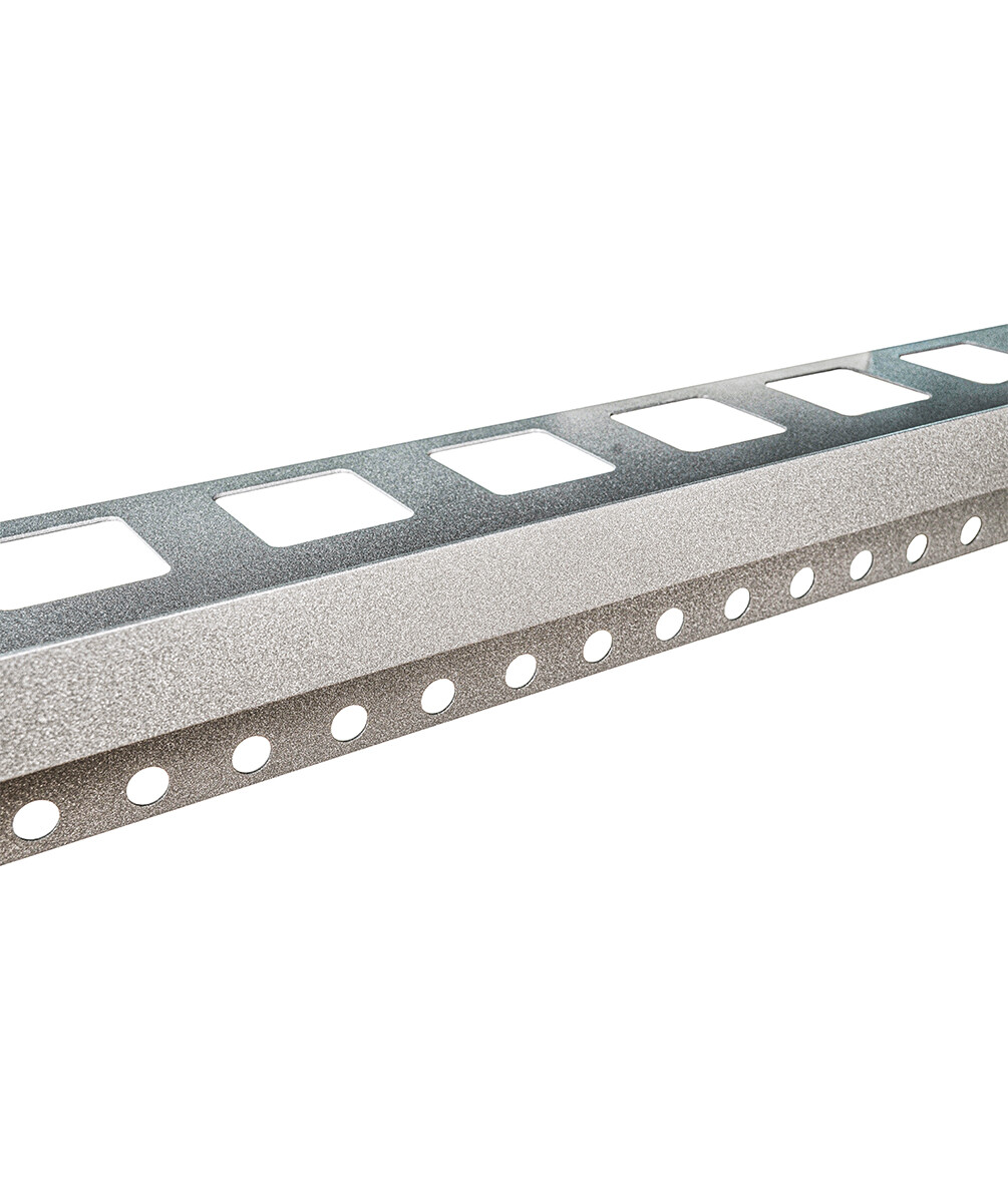 Outdoor Perimeter Trim Steel Grey 2.7m | Topps Tiles