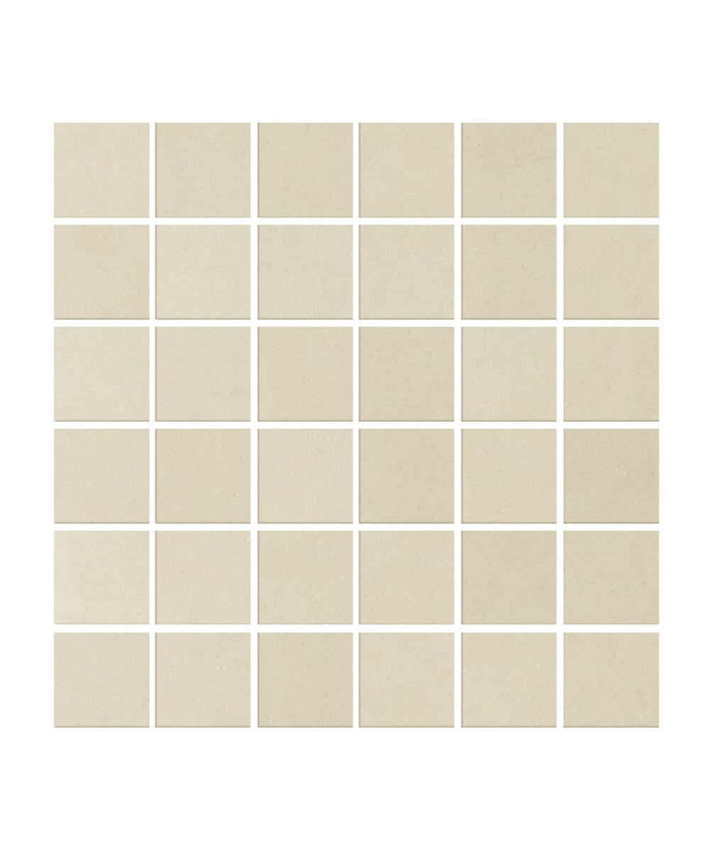Regal® Vanilla Polished Square Mosaic Tile | Topps Tiles