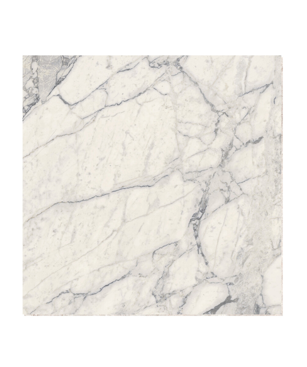 Luna White Porcelain Splashback (90cm x 75cm) | Topps Tiles