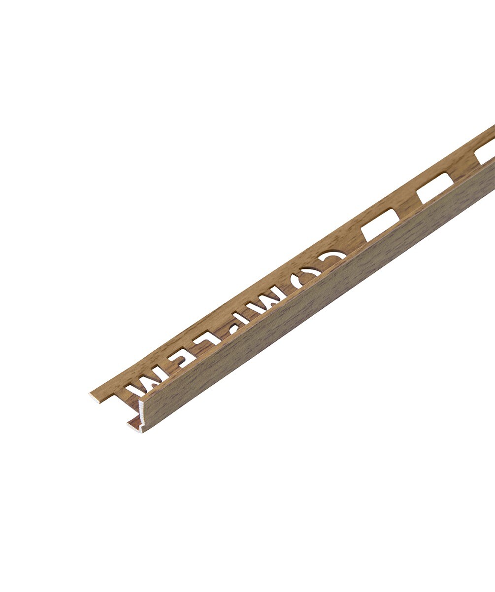 Complements™ Medium Oak Straight Edge 10mm Trim | Topps Tiles