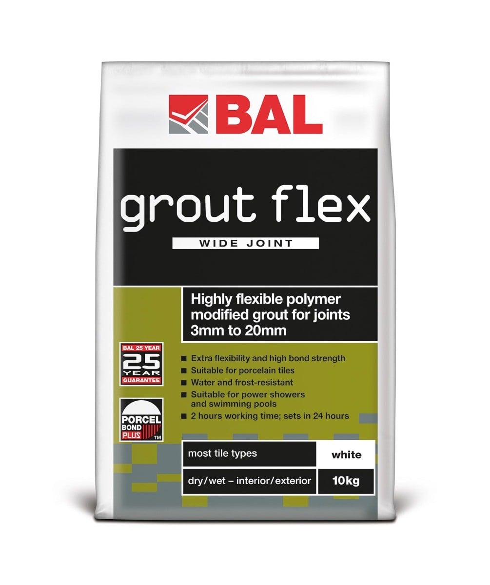 BAL Grout Flex Wide Joint | Topps Tiles