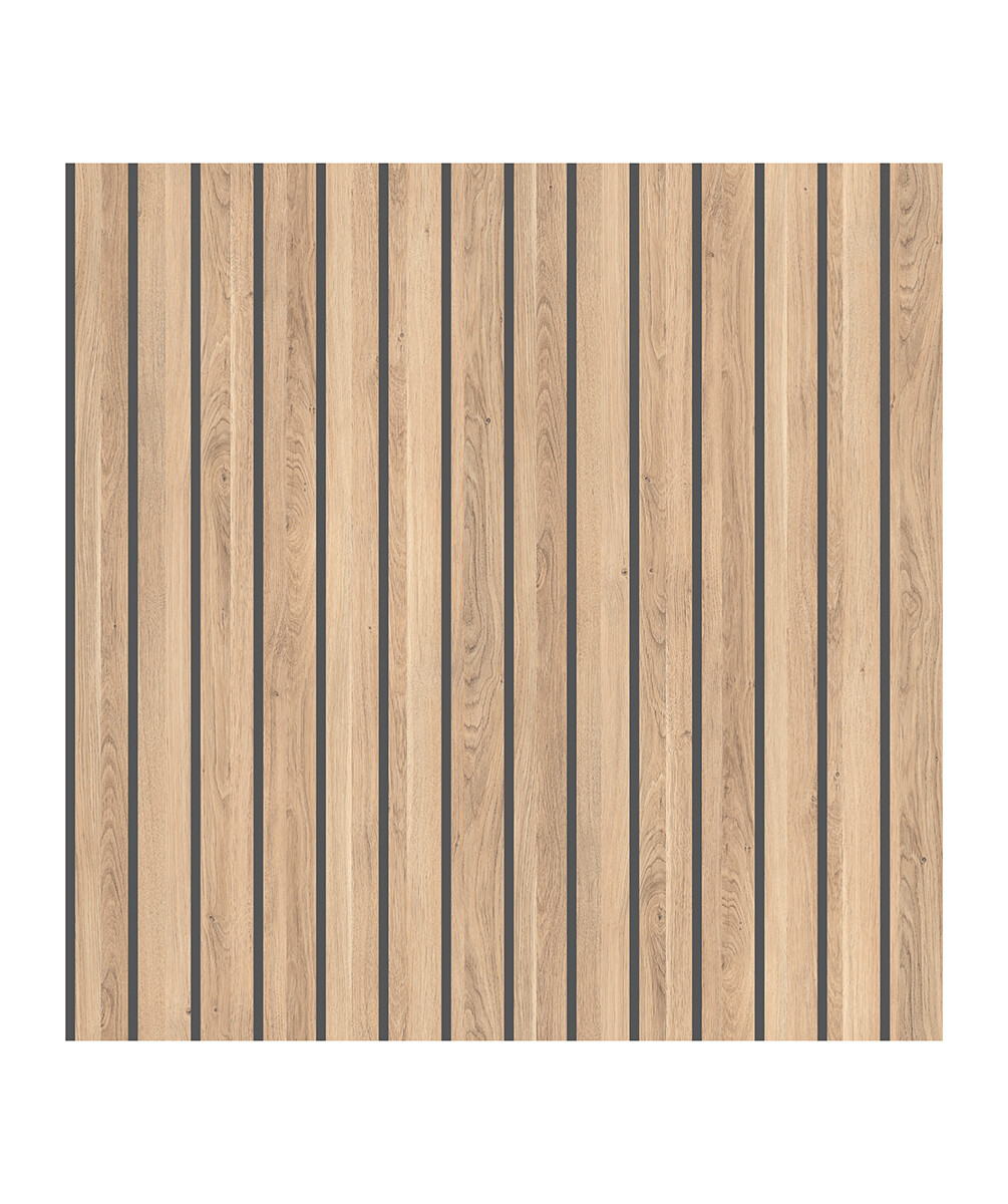 Bleached Cuneo Oak Laminate Hydrolock Wall Panel (240cm x 59.8cm) | Topps Tiles