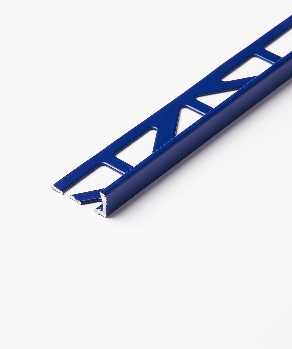 Matrix® Blue Straight Edge 10mm Trim | Topps Tiles
