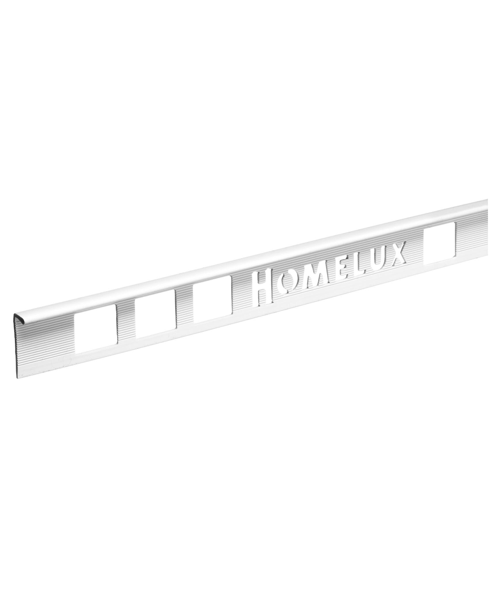 Straight Edge PVC White 6mm Trim | Topps Tiles