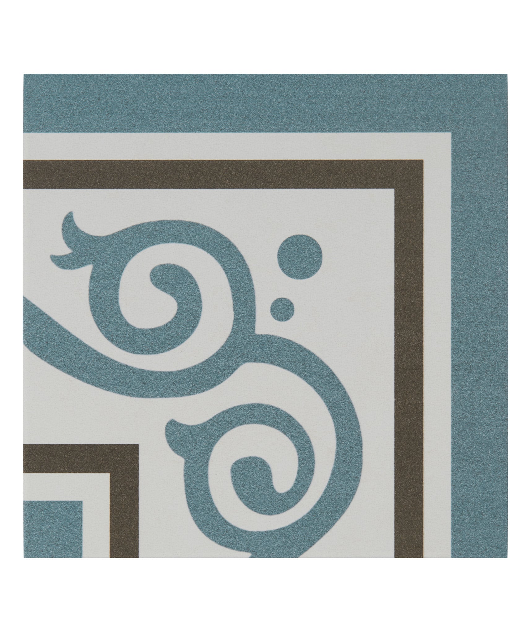 Statements™ Berkeley™ Slate Blue Corner Tile | Topps Tiles