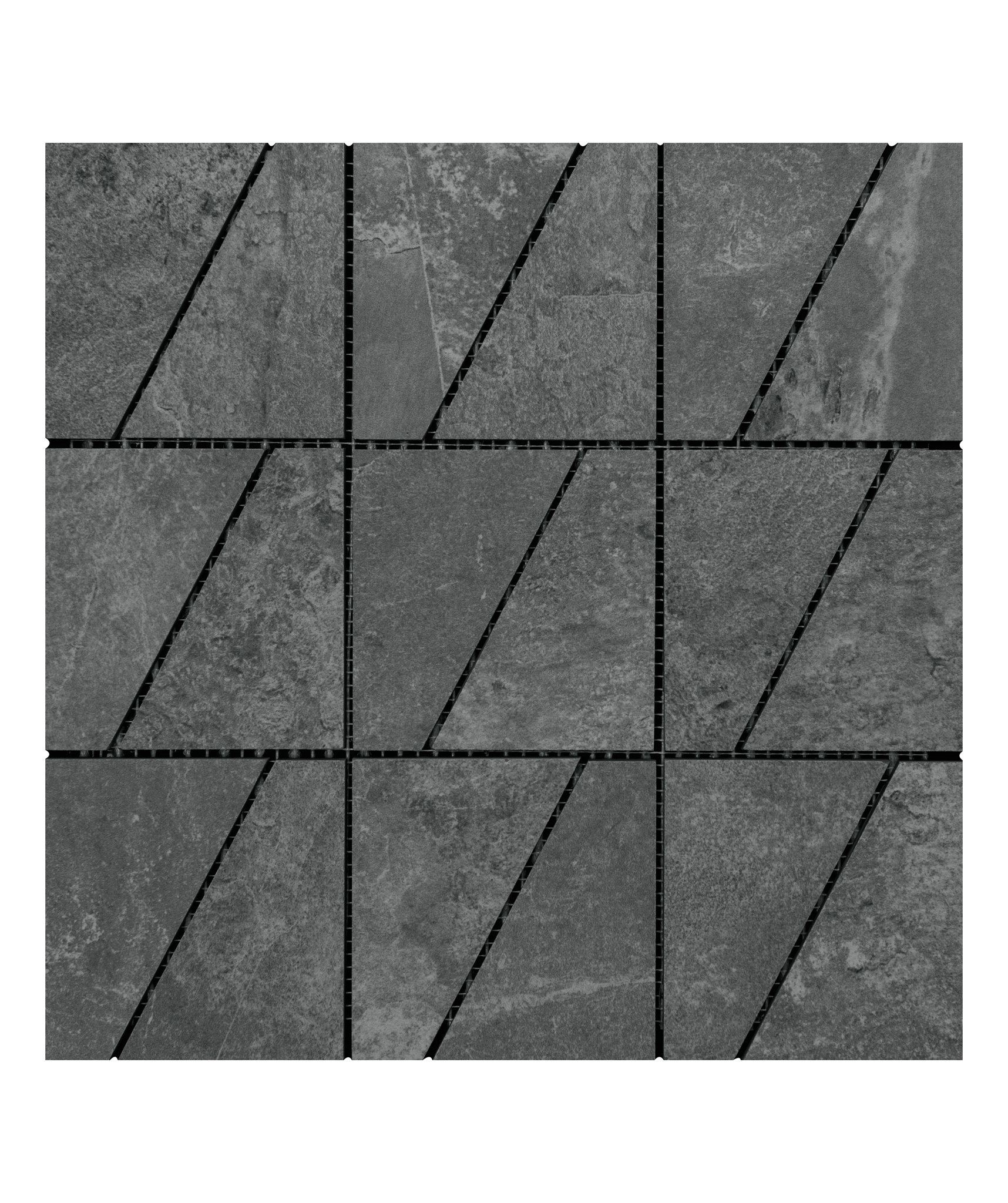 Staunton™ Graphite Mosaic Tile | Topps Tiles