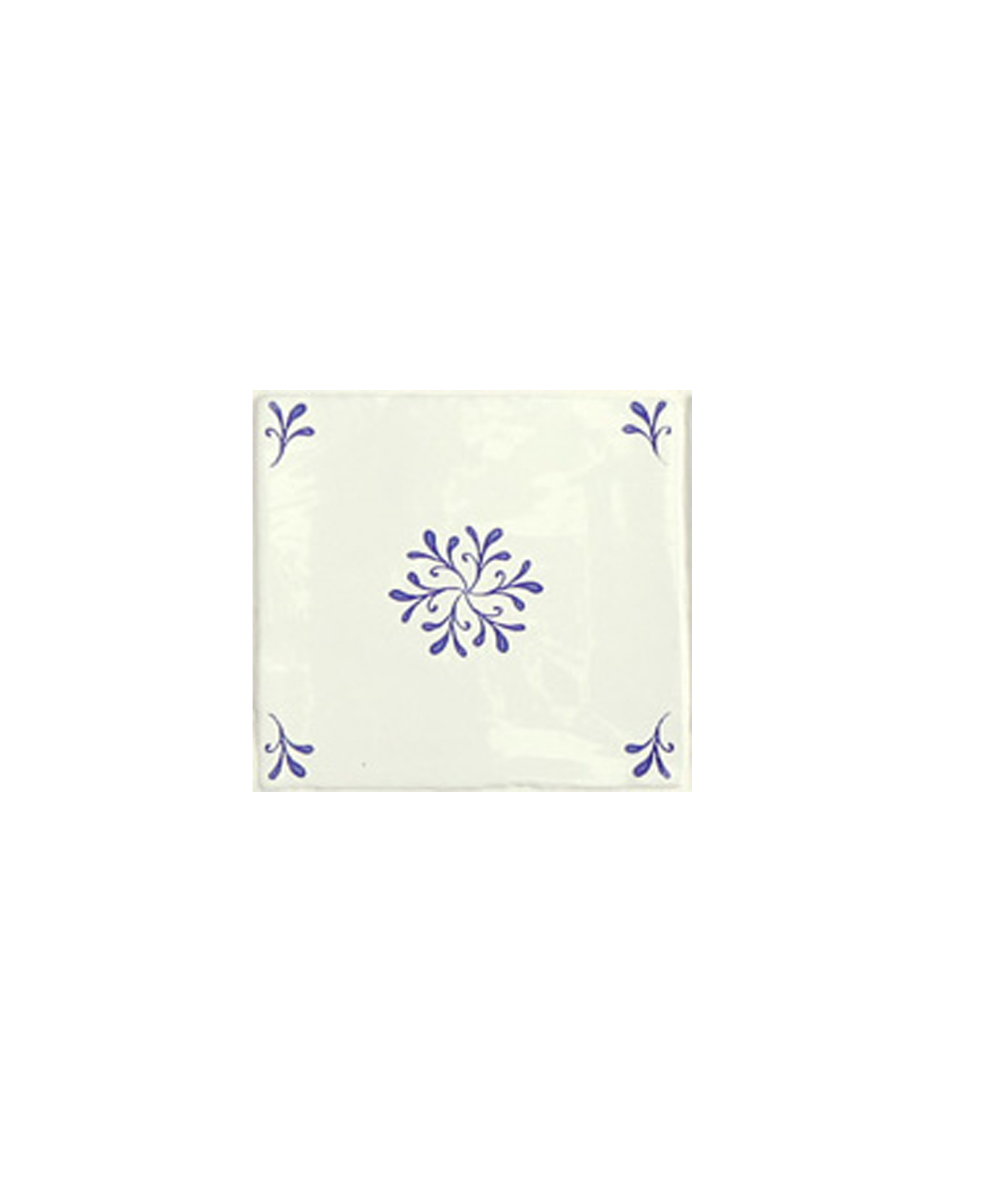 Antic Blanco Delft Decor Tile | Topps Tiles