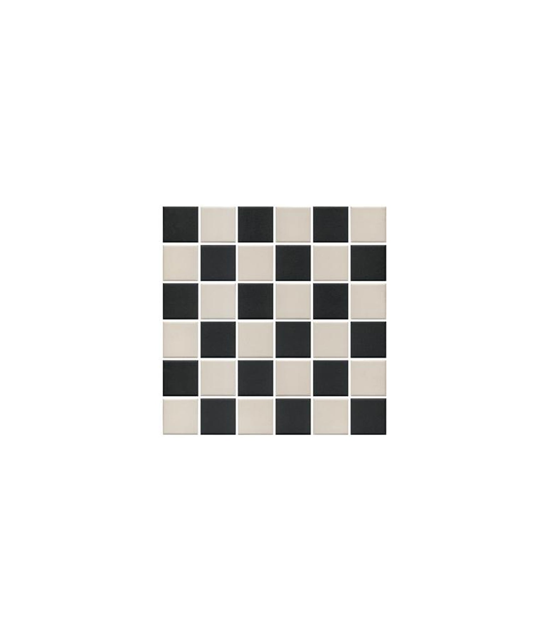 Victorian Black/White Chequer Tile | Topps Tiles