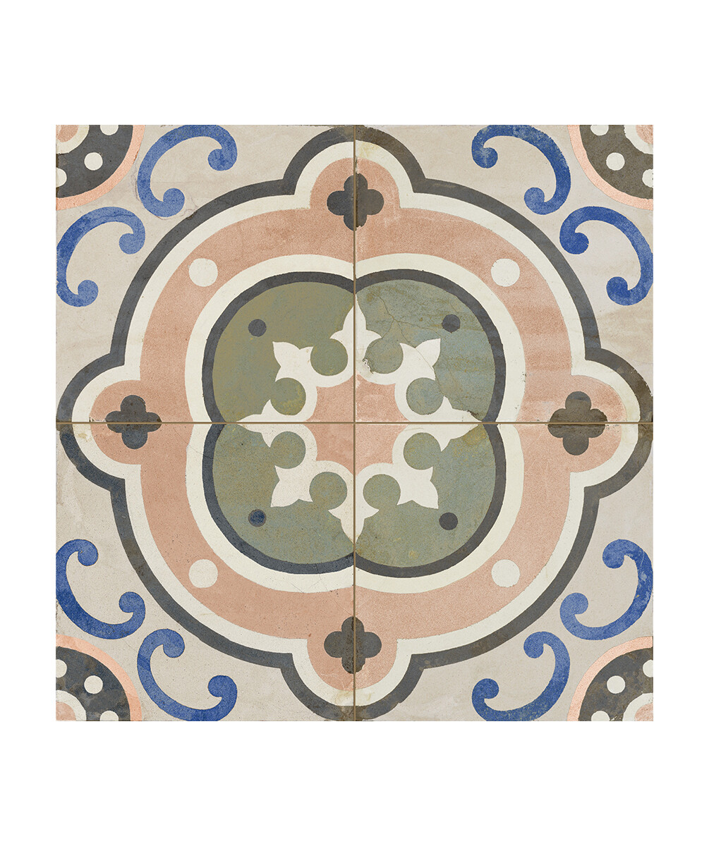 Statements Geomantic Raval Tile (45cm x 45cm) | Topps Tiles