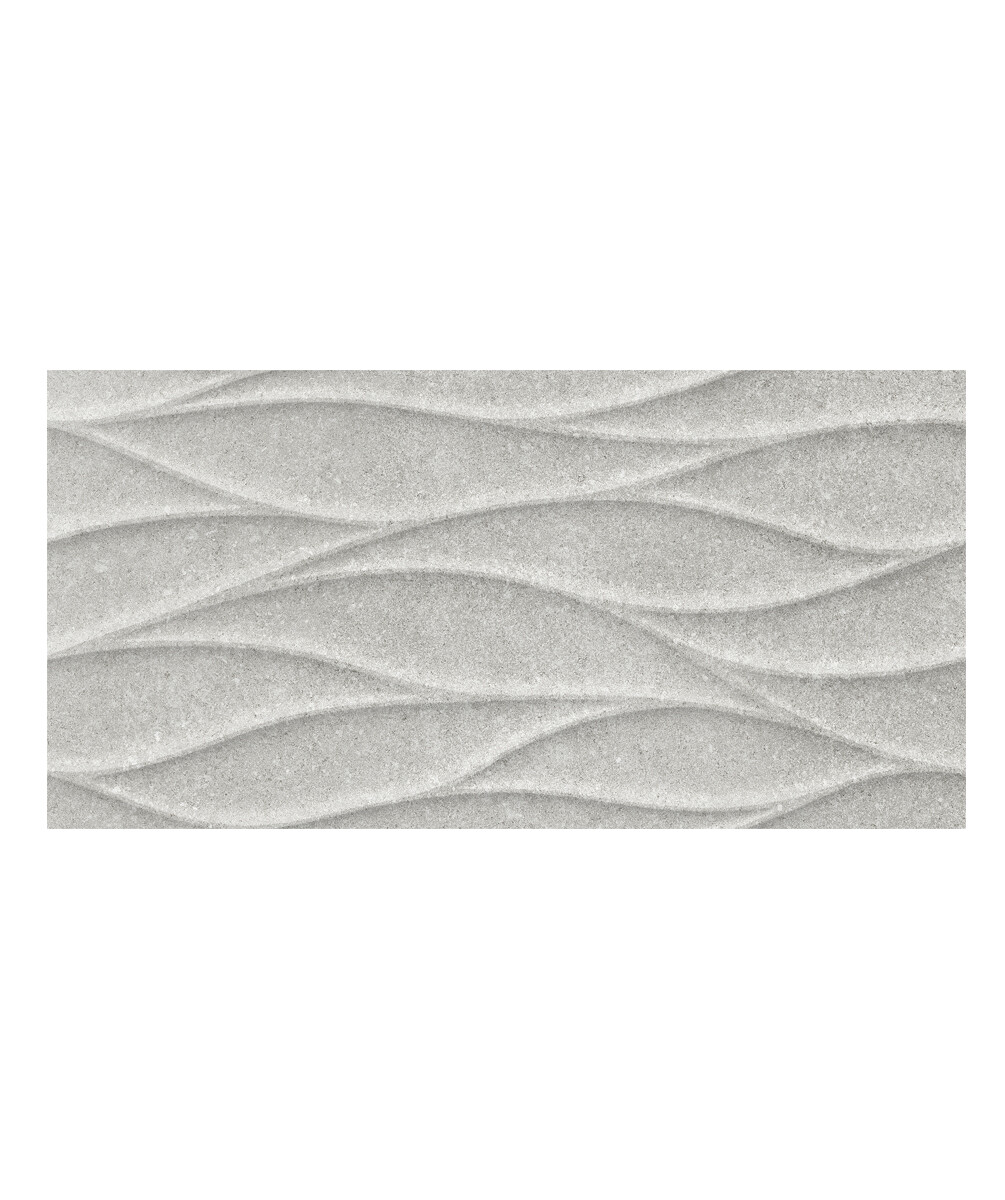 Blaine Grey Decor Tile (30cm x 60cm) | Topps Tiles