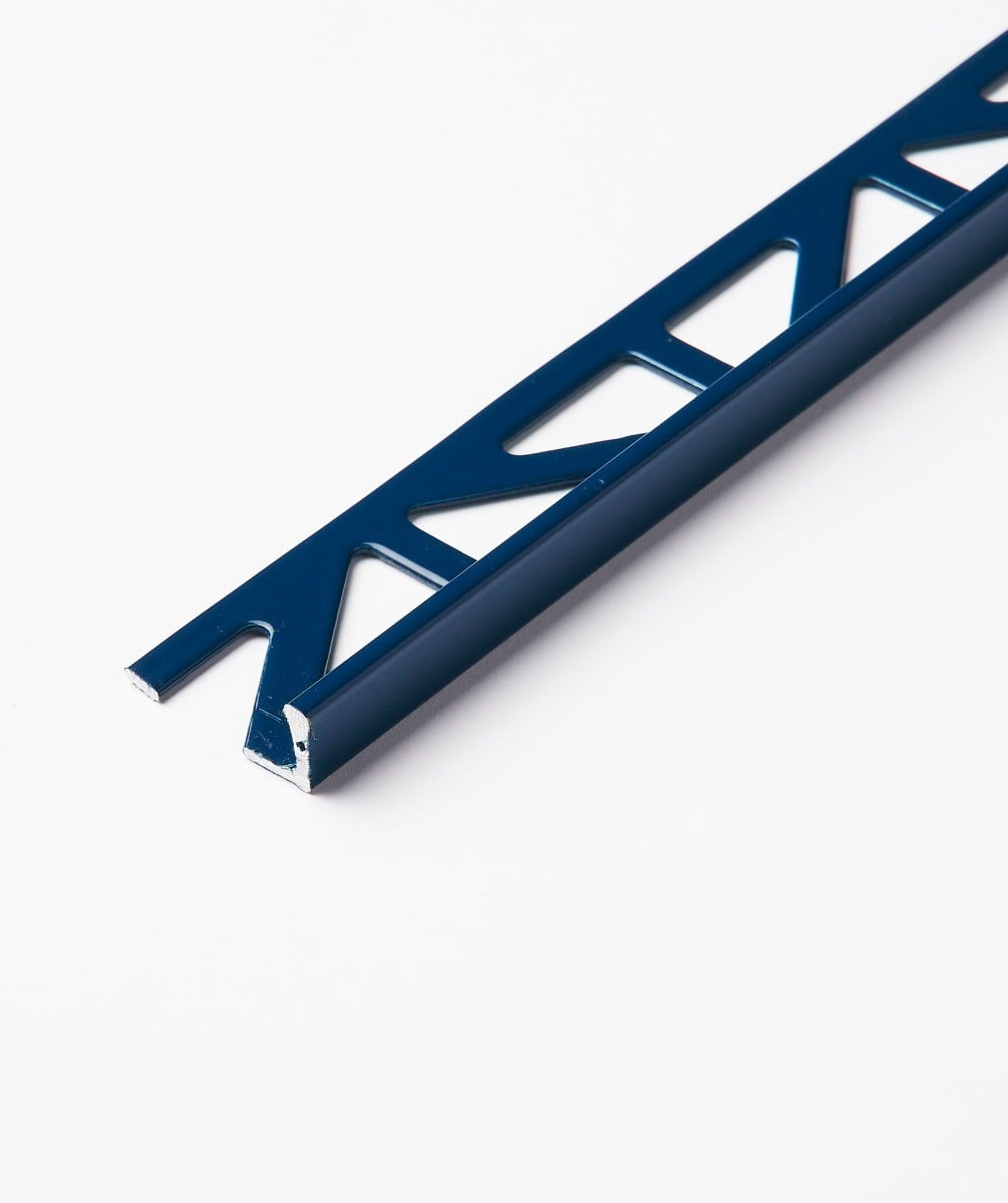 Matrix® Heritage Blue Straight Edge 8mm Trim | Topps Tiles