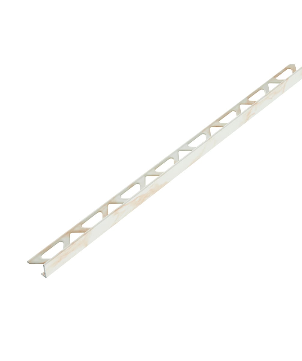 Complements™ Marble Gold Straight Edge 10mm Trim | Topps Tiles