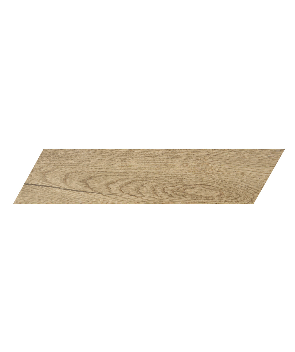 Elevo Rovere Oak Chevron Tile (11cm x 54cm) | Topps Tiles