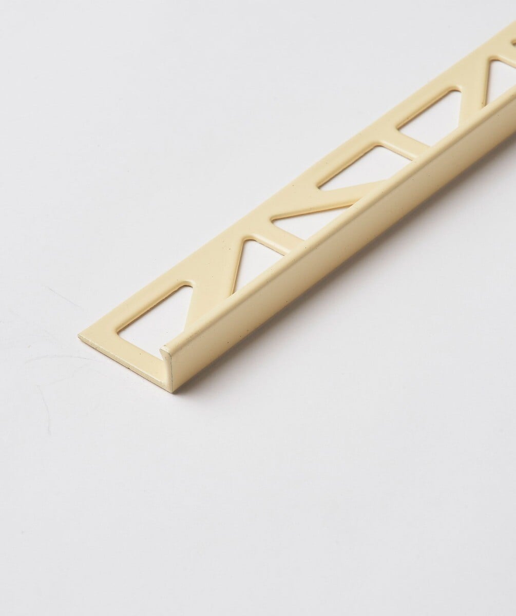 Matrix® Primrose Yellow Straight Edge 10mm Trim | Topps Tiles